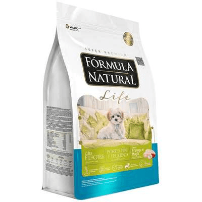 FÓRMULA NATURAL LIFE SUPER PREMIUM PARA CÃES FILHOTES MINIS E PEQUENOS ...